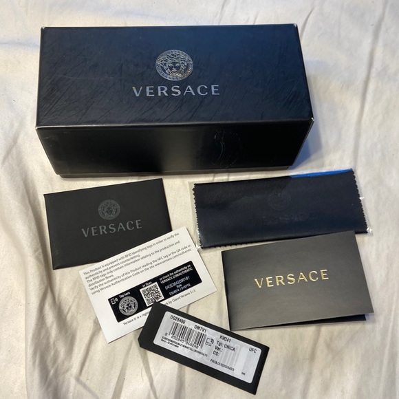 Versace | Accessories | Versace Sunglasses Box With Wipe Cloth ...